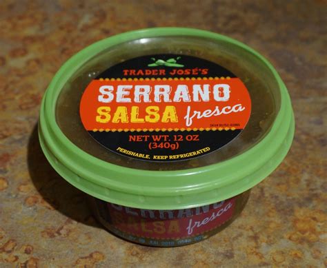 Exploring Trader Joes Trader Joes Serrano Salsa Fresca