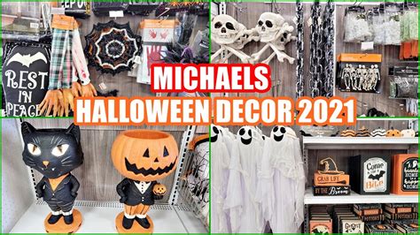 Michaels Halloween Decor 2021 Shop With Me Youtube
