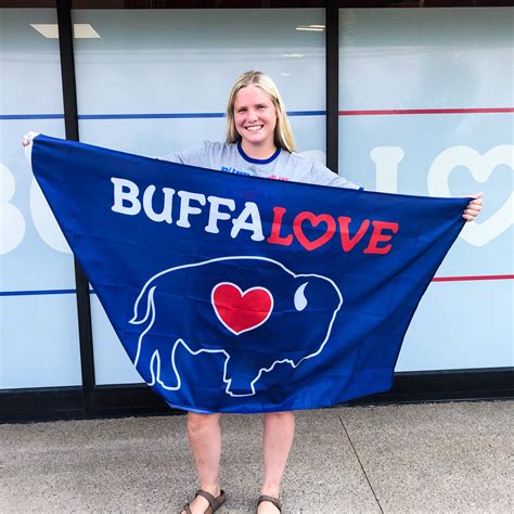 Classic Buffalove Flag 3ftx5ft Buffalove Apparel