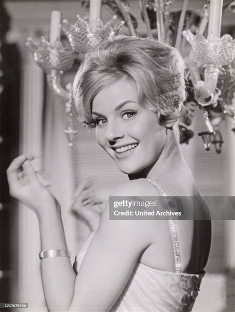 German Schlager Singer And Actress Heidi Brühl Germany Early 1960s