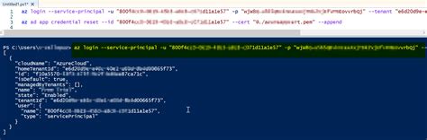 Automation Allow Azure Registered App To Update Its Own Credentials Stack Overflow