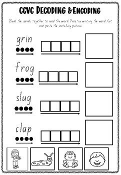 CVCC Decoding and Encoding by Jessika Garrett | TPT