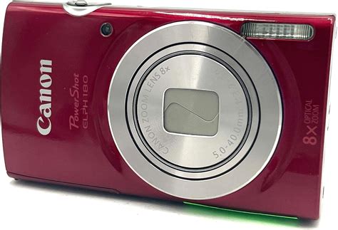 Canon Powershot Elph 180 Digital Camera Wimage