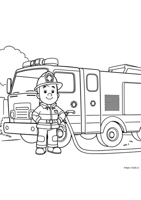 Fireman Sam Coloring