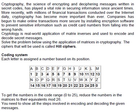 solved cryptography the science of encrypting and