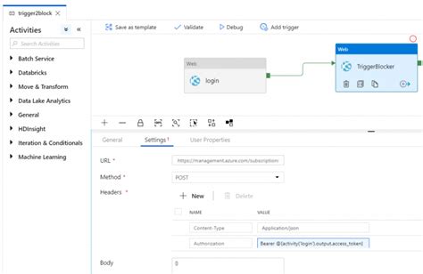 service principal authentication within azure data factory v2 luca