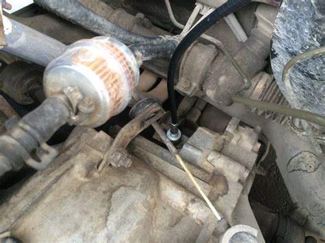 Замена ОЖ и тросика спидометра (25.04.2015г.) — Skoda Felicia, 1,3 л ...