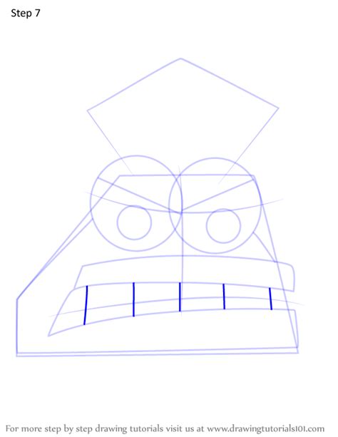 How To Draw Minur From Mixels Mixels Step By Step