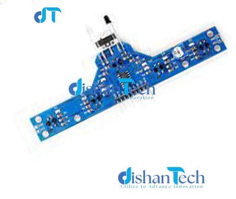 Infrared Obstacle Avoidance Sensor Channel Tracking IR Infrared Sensor DishanTech BD