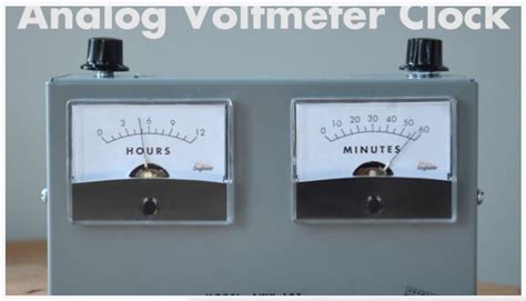 Clock Made Of Voltmeters Nawcc Forums