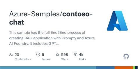 Contoso Chatps Ruleyaml At Main · Azure Samplescontoso Chat · Github