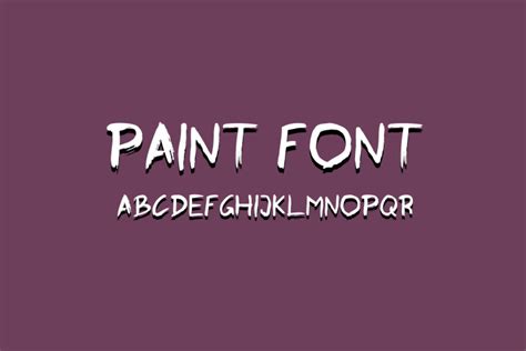 Paint Font 2d Fonts Unity Asset Store