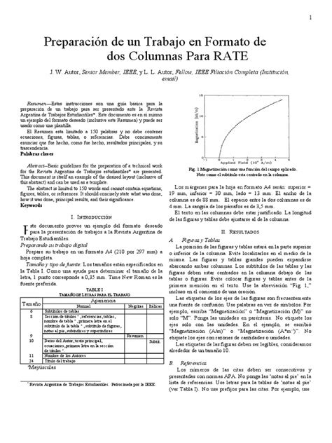 Anexo Plantilla Ieee Pdf Ecuaciones