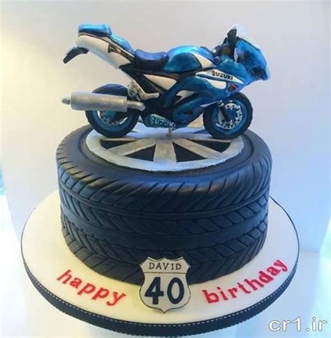 مدل کیک تولد پسرانه با تزیینات زیبا و جذاب