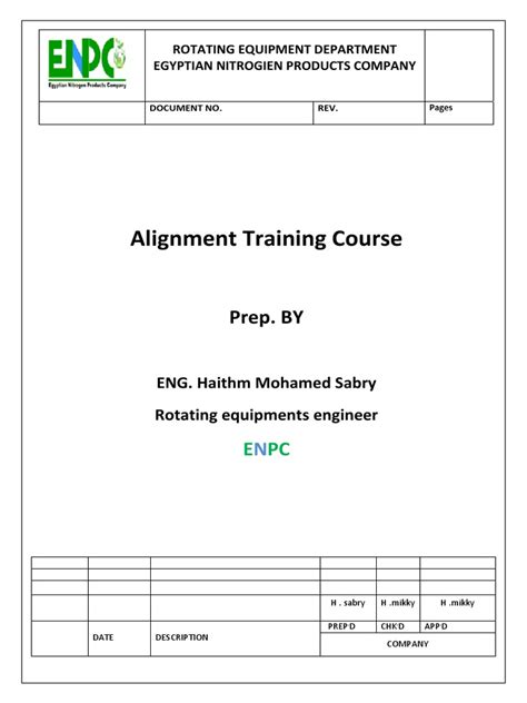 Alignment Course Pdf Pdf Clock Scientific Observation
