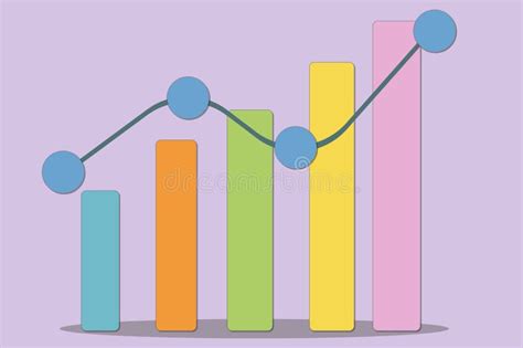 Business Statistics Chart Infographic For Business Bank Finance