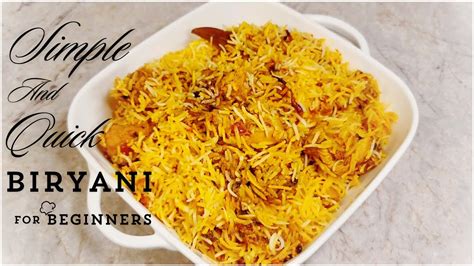 Boneless Chicken Biryani For Beginners Youtube