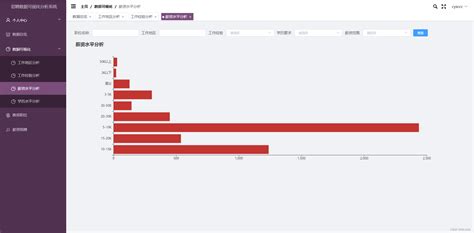 招聘数据可视化系统招聘信息数据可视化系统 Csdn博客