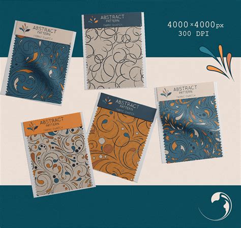 ABSTRACT Pattern Fabric Collection Behance