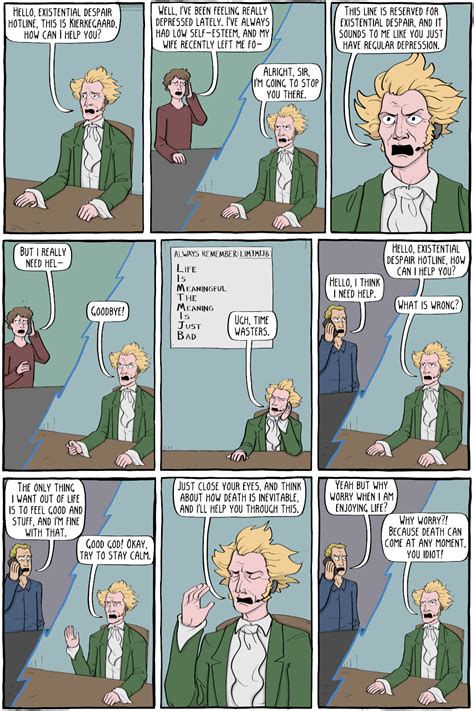 Existential Despair Hotline Existential Comics