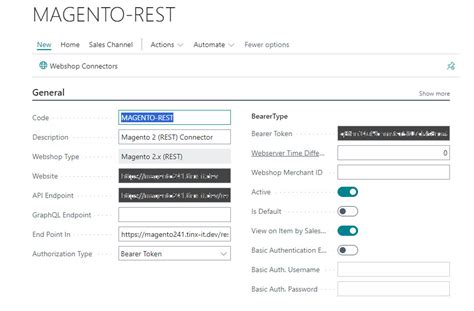 Magento Connector Setup Tinx E Commerce Connector