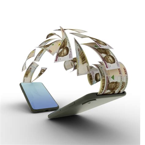 transferring nigerian naira notes from one mobile phone to another