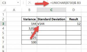 How To Insert Square Root Symbol In Excel Easy Ways