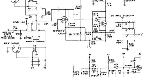 Audio Level Controller Electronic Schematic