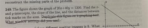 solved reconstruct the missing parts of the problem 249