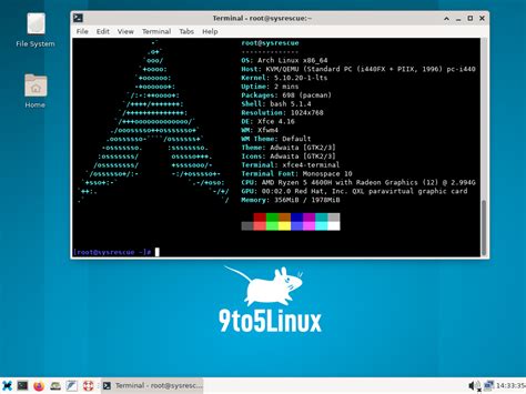 SystemRescue Released With Linux LTS Xfce And Improved ExFAT Support To Linux