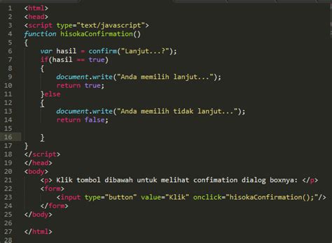 Dimensi Tutupbotol Confirmation And Prompt Dialog Box Javascript