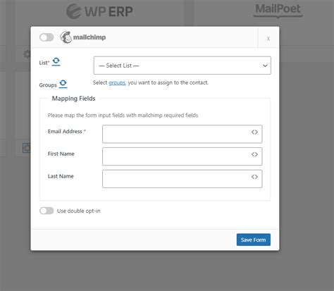 Mailchimp Wordpress Integration Weforms Pro