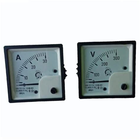 Rc Single Phase Analog Meter Set Model Name Number Rce30a300v At ₹ 95 Piece In New Delhi