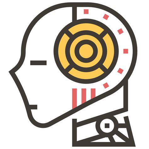 Ai Artificial Intelligence Automaton Brain Electronics Robotics Technology Icon Free