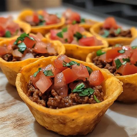 Irresistible Mini Beef Taco Cups Easy Delicious Crispy Bites