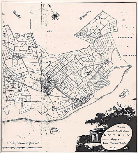 Lytham Map 1812  Lytham Heritage Group