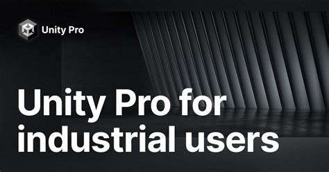 Unity Pro For Industrial Unity