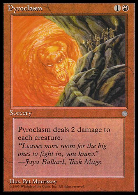 Pyroclasm Price From Mtg Ice Age