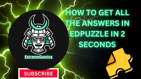 How To Get The Edpuzzle Answers In Literally 2 Seconds Youtube
