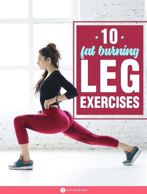 Top 10 Fat Burning Leg Exercises Leg Workout Fat Burning Legs Fat
