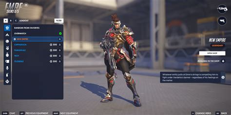 All Overwatch New Hero Legendary And Epic Skins The Game Haus