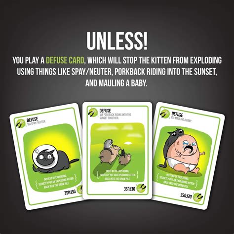 Exploding Kittens Card Game Nsfw Explicit Adult Content Edition