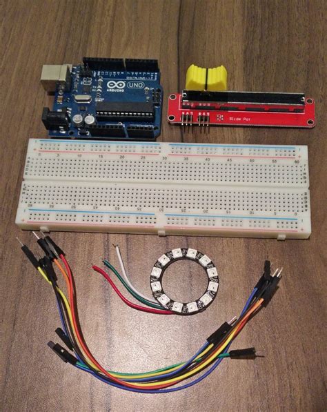 neopixel rgb led 5 color cycler arduino 3 steps instructables