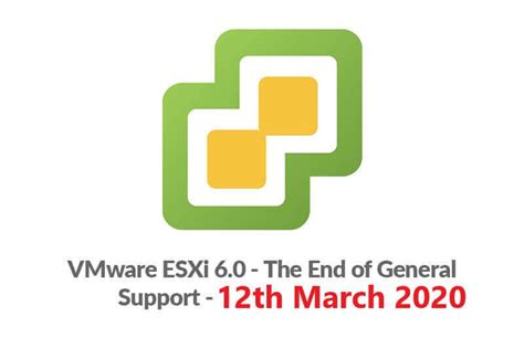 VMware ESXi End Of General Support TODAY Workspace IT