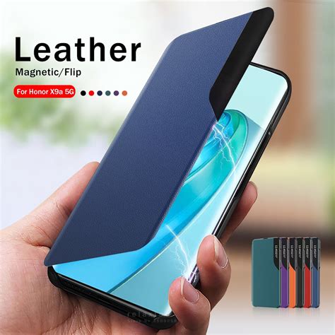 Honer X A Case Smart Side View Leather Flip Cover For Honorx A Honor X A X A G Rmo Nx