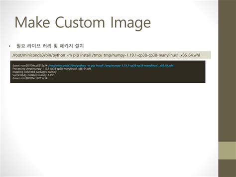 Creating Docker Custom Image Pdf