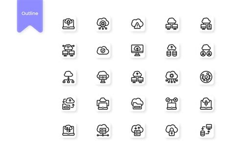 Cloud Algorithm Icon Icons Ft Digital And Algorithm Envato
