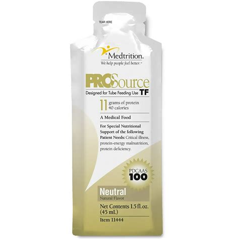 Prosource Tf Tube Feeding Formula Unflavored 45 Ml Pouch