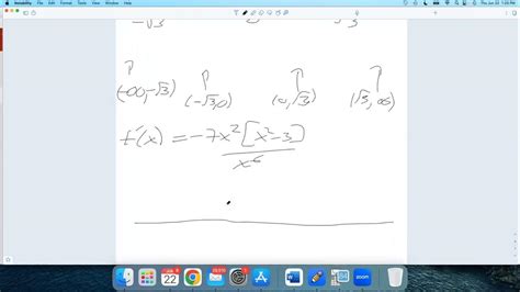 Curve Sketching Rational Function Example 1 4614 Youtube