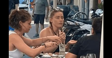‘depraved Bunch Johnny Depp Fans React To Amber Heard Being Spotted With Eve Barlow At Tel